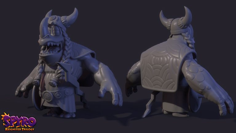 Rhynoc Opera Outfit Sculpt – Spyro ReIgnited Trilogy | Justin Bintz